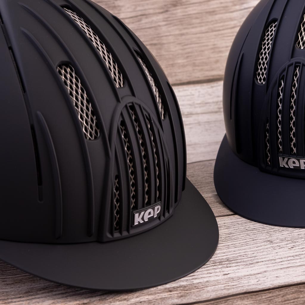 KEP Riding Helmet Cromo Fast Nets chrome-plated | FUNDIS Equestrian